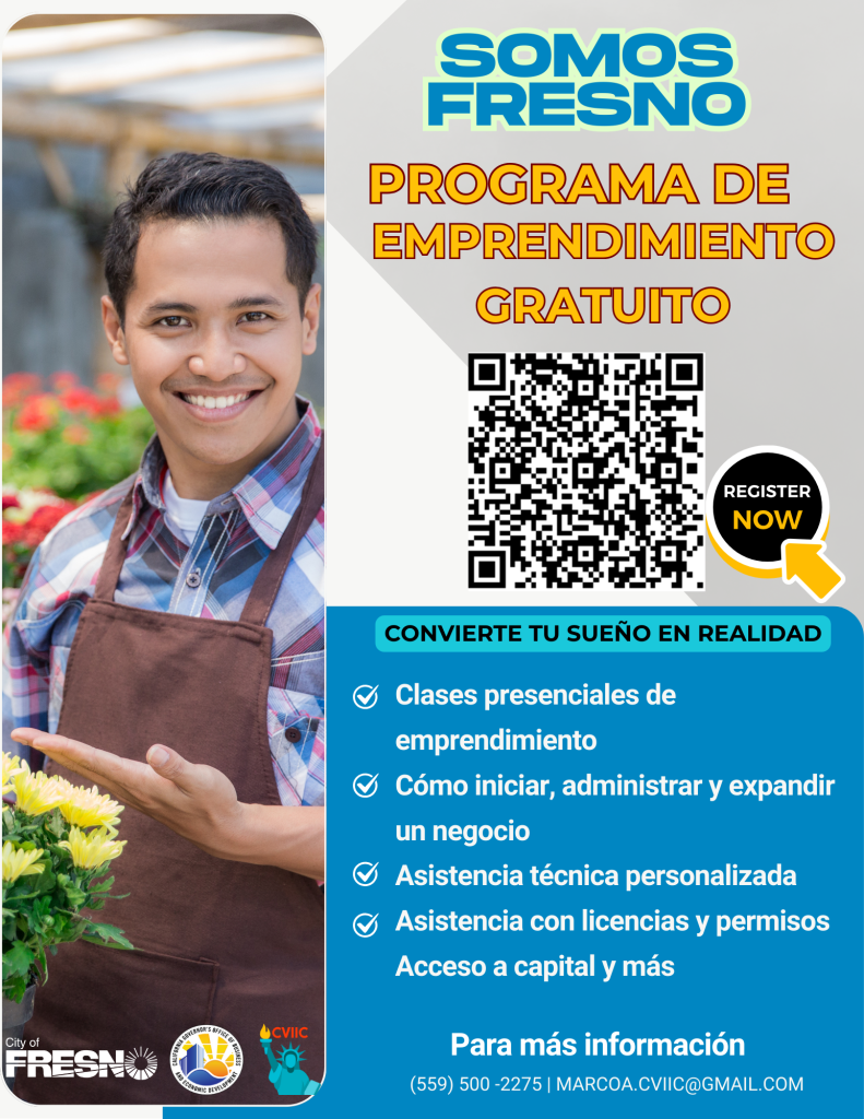 Descubre cómo iniciar tu negocio en Fresno, gratis y en español ...